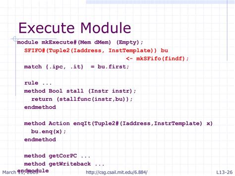 Ppt Bluespec 6 Modularity And Performance Arvind Computer Science