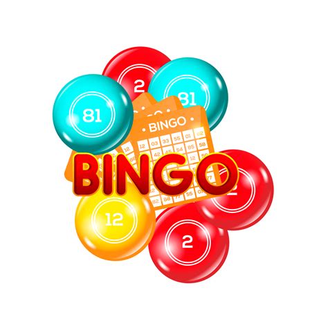 Bingo Lotto Game Balls And Lottery Cards With Lucky Numbers 17374651 Png