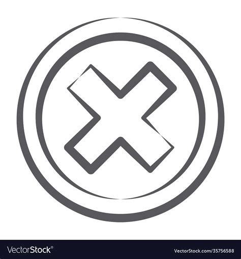 Exit Button Royalty Free Vector Image Vectorstock