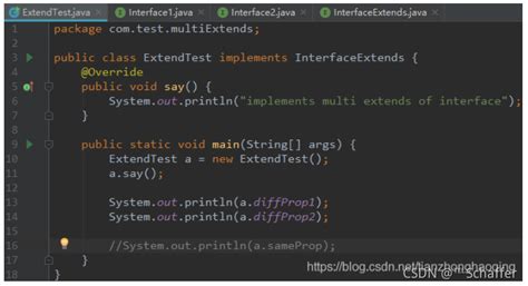 Java 类单继承多实现，接口多继承1实现study和play接口同时action接口对study和play接口的多继承 Csdn博客
