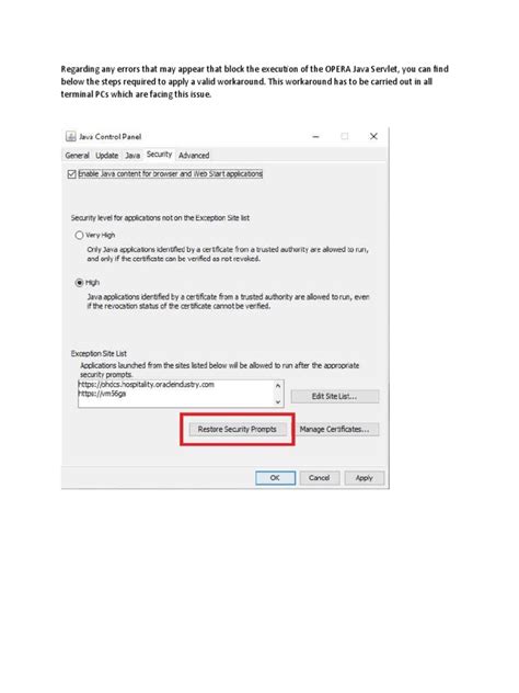 java validation error workaround pdf