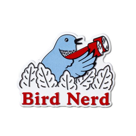 Bird Nerd Retro Magnet Seltzer Goods