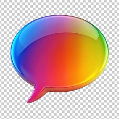 Gradient Communication Bubble Premium Ai Generated Psd