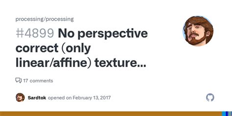No Perspective Correct Only Linearaffine Texture Mapping · Issue