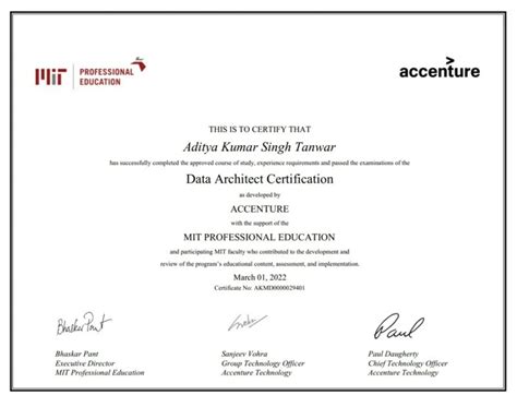 Aditya Kumar Singh Tanwar On Linkedin Accenture Dataarchitect