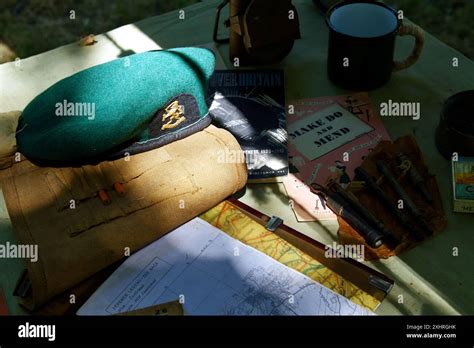 Green Beret Of No 2 Dutch Troop Of No 10 Inter Allied Commando Unit On