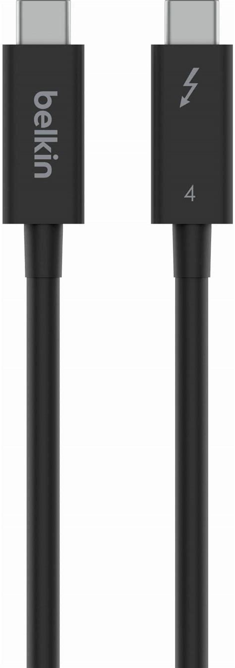 Belkin 33 8k Usb C To Usb C Thunderbolt 4 Cable With 40gbps High