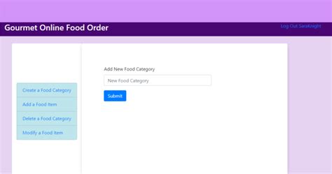 Food Ordering System Using PHP And MySQL CSVeda