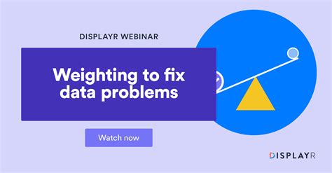 Weighting To Fix Data Problems Displayr