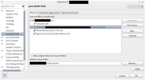 Vaadin Eclipse Excludeinclude Stack Overflow