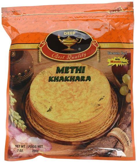 Deep Khakhra Methi 200 Gms 46873 Usa