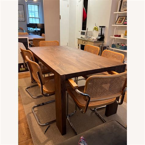 Cb2 Blox Dining Table Aptdeco