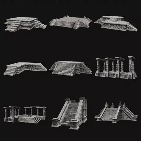 3d Stairs Archmodels Cgtrader