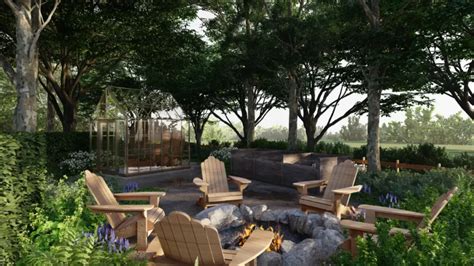 garden design 3d virtual render orchard house rune landscape