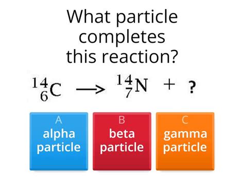Review Balancing Nuclear Equations Quiz