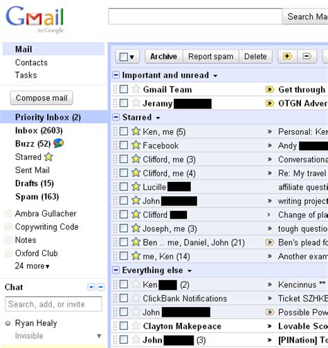 gmail priority inbox solving email clutter business growth strategies