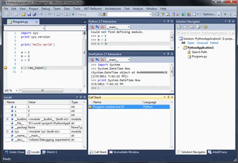 PTVS Python Tools for Visual Studio vs Mainz 博客园