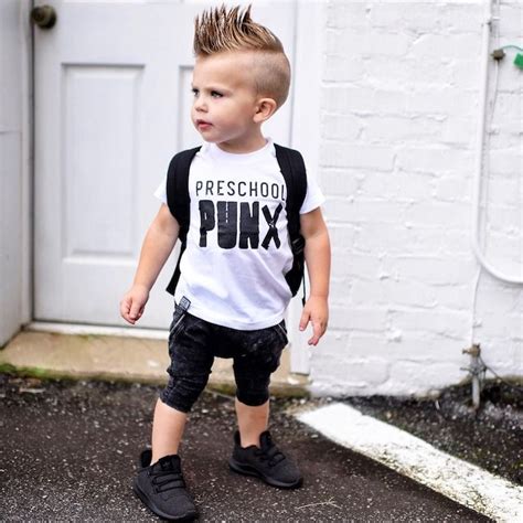 Quelle coupe et coiffure pour petit garçon Quelques idées tendance pour votre petit bout de