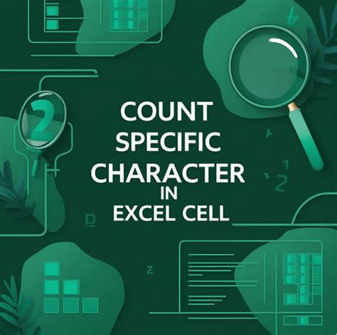 How To Count Specific Characters In A Column In Excel 2 Cases Excel Insider