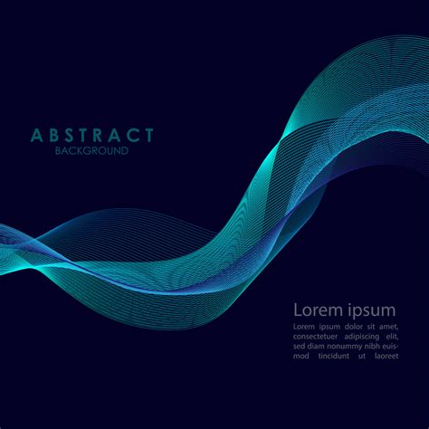 Abstract Wave Design On Behance Abstract Wave Design On Behance