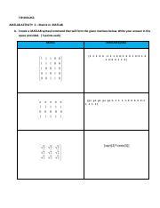 Matlab Activity Pdf Tip Me S Matlab Activity Matrix In Matlab