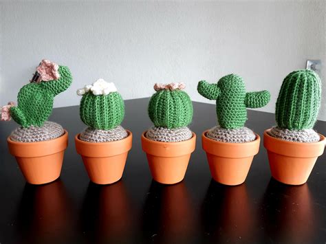 Because I Can T Keep Any Plant Alive I Crocheted Them 😇 R