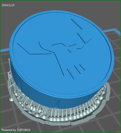 🎲 Kill Team Action Token Holder Dicebox Ork Wargame 39k Supported・ 3d