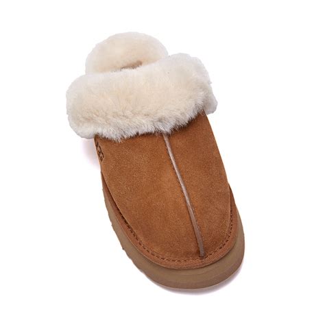 어그 Ugg 디스케트 털 슬리퍼 체스트넛 1122550 Che