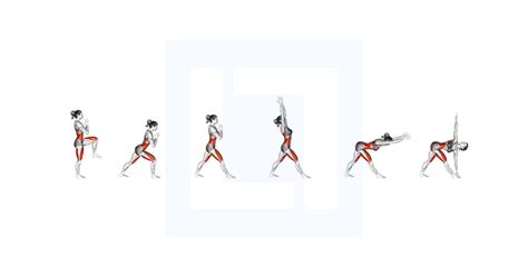 Revolved Triangle Pose Yoga