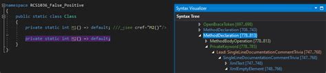 Rcs1036 False Positive · Issue 777 · Dotnetroslynator · Github