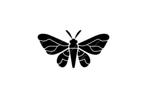 Premium Vector Apple Moth Icon