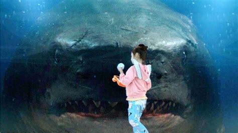 The Meg 2018 Shark Cage Vs Megalodon Scene 5 10 Movieclips