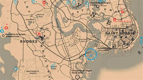 Red Dead Redemption 2 Guia De Exploração De Lemoyne