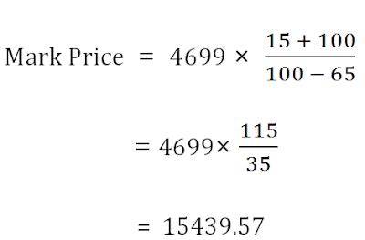 Markup Price Formula With Examples BankExamsToday