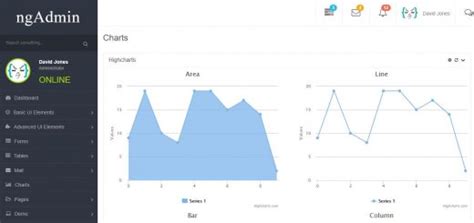 Best Free AngularJS Admin Dashboard Themes OnAirCode