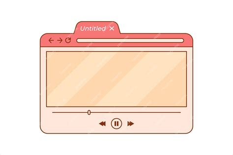 Premium Vector Vlog Video Frame Sticker Design
