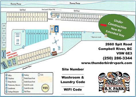 Thunderbird Rv Park And Resort Campbell River Bc Rv Parks