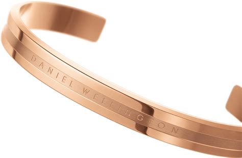 Стальной открытый браслет Daniel Wellington Elan-Bracelet-RG-S — купить ...