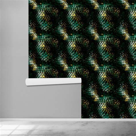 Jungle Animal Skins Pattern 4 Wallpaper Etsy