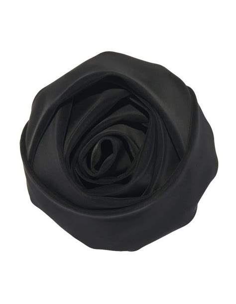 Cue Olesya Rose Brooch In Black Myer