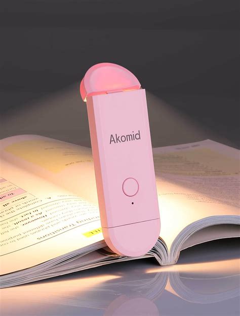 Akomid Usb Book Light For Reading In Bedled Neck Reading Light At