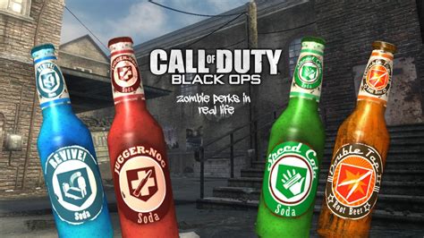 Call Of Duty Zombie Perks In Real Life YouTube