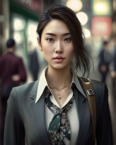 Creating A Realistic Portrait Of A Japanese Woman In Midjourney Prompt Heroai