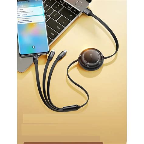 کابل سه سر بیسوس مدل Bright Mirror 2 طول 11 متر بیسوس سنتر