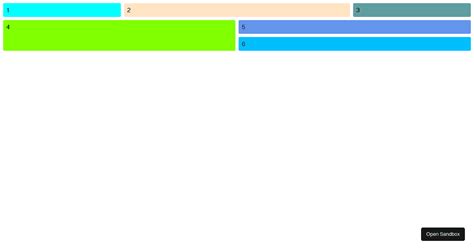 Grid Complex Codesandbox