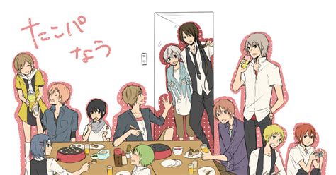 ピクテニ合同合宿】c 【ピクテニ】たこパ【合同合宿】 ぎのマンガ Pixiv