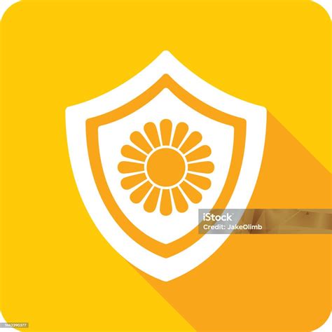 방패 꽃 아이콘 실루엣 1 개념에 대한 스톡 벡터 아트 및 기타 이미지 개념 권위 귀여운 Istock