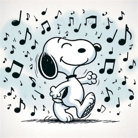 Personaje De Dibujos Animados Snoopy Foto Premium