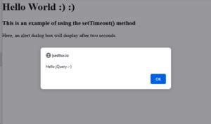 Settimeout Java Learn How SetTimeout Works And Examples