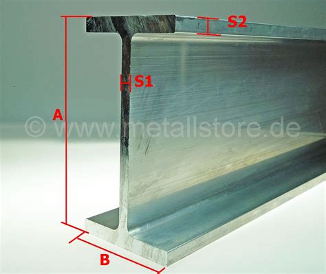 Aluminium H Profile Doppel T Profil Metallstore